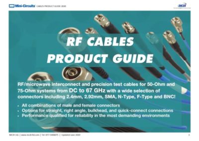 RF Product Catalogs